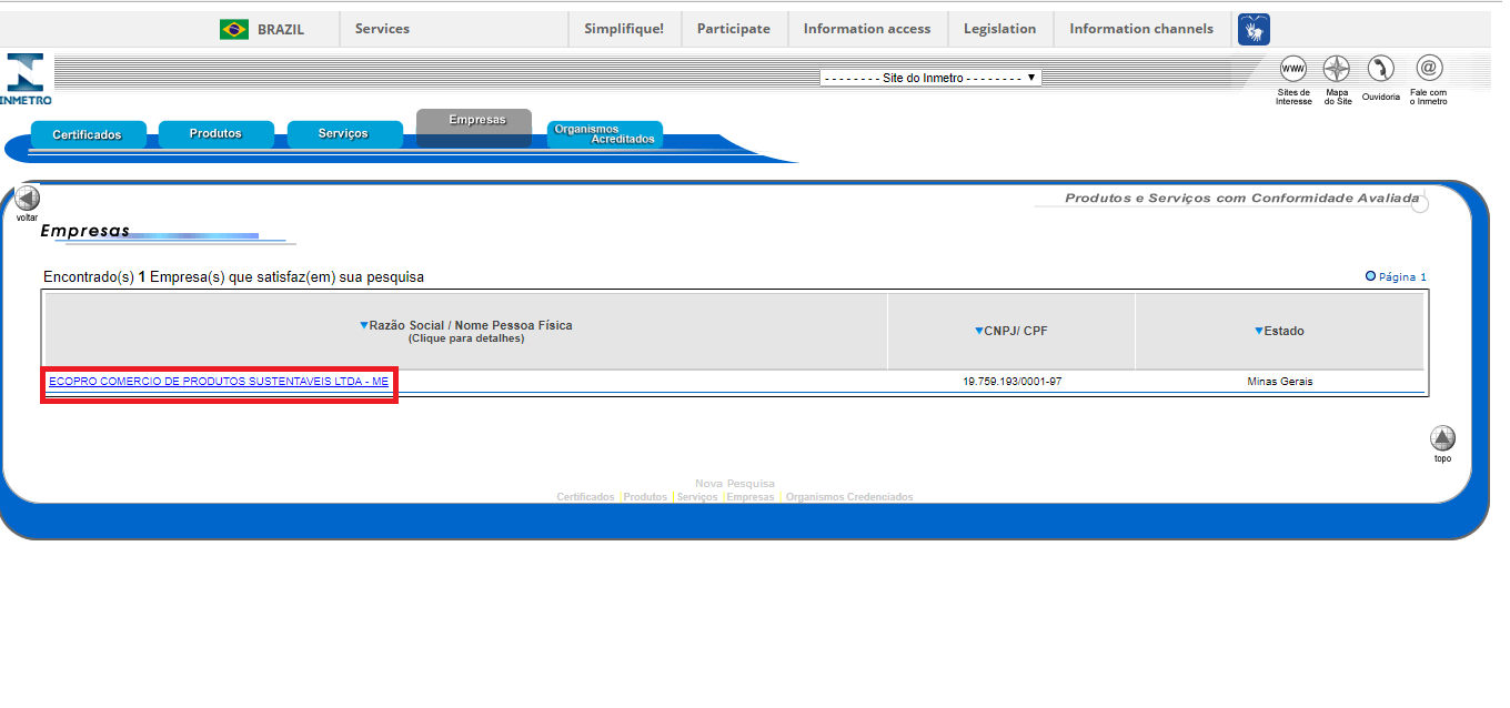 Saiba como verificar a certificação do INMETRO Ecopro